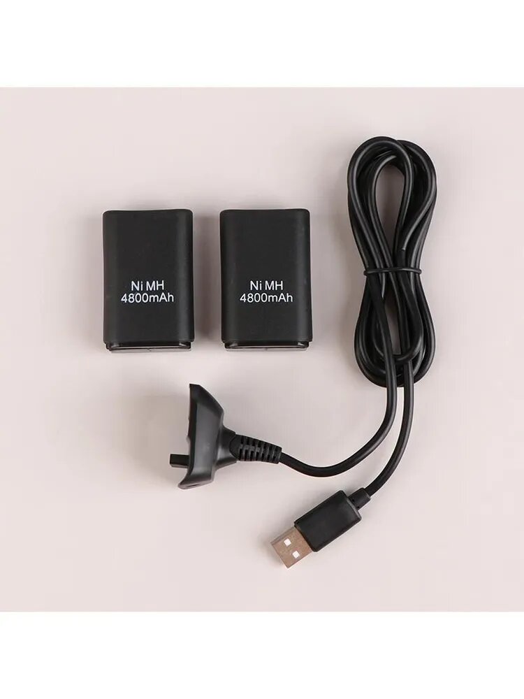 Xbox360 комплект батареи три в одном