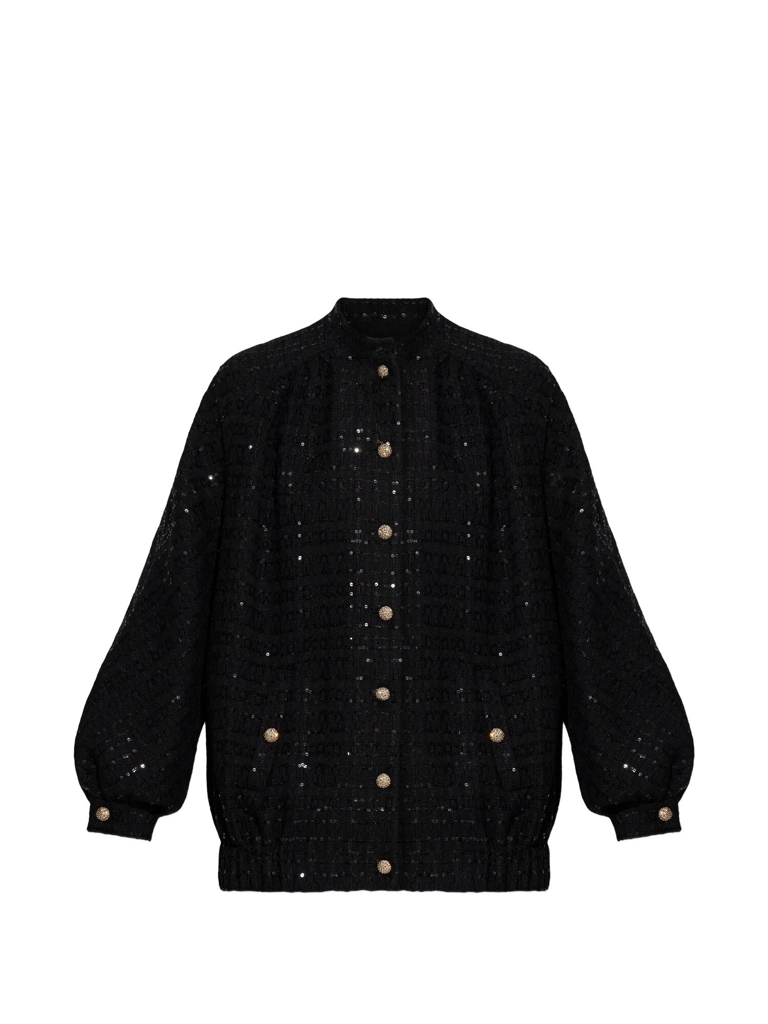 Пиджак Alessandra Rich Sequin button jacket