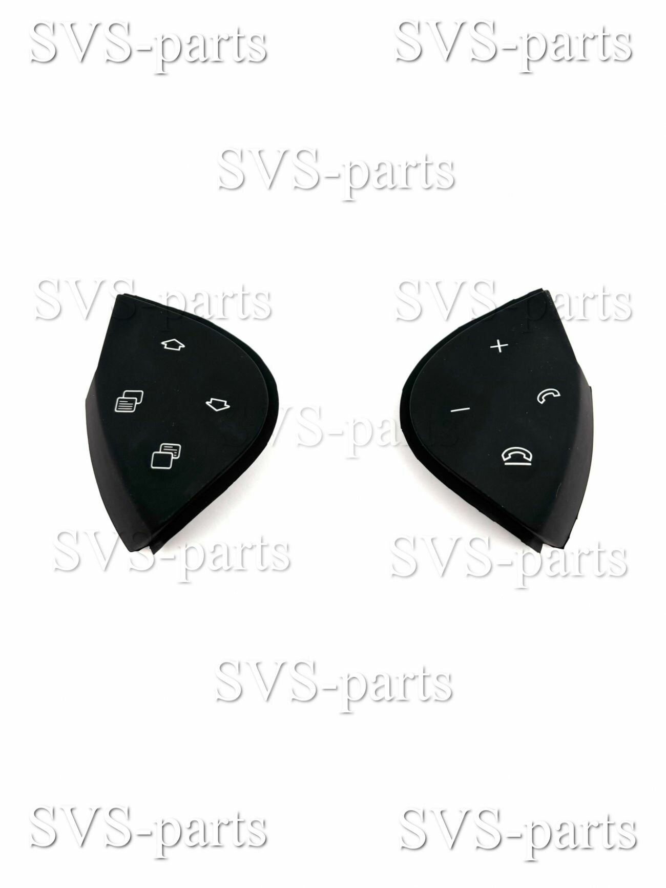 Кнопки на руль Mercedes w211 w463 черные дорест OEM: A2118206110