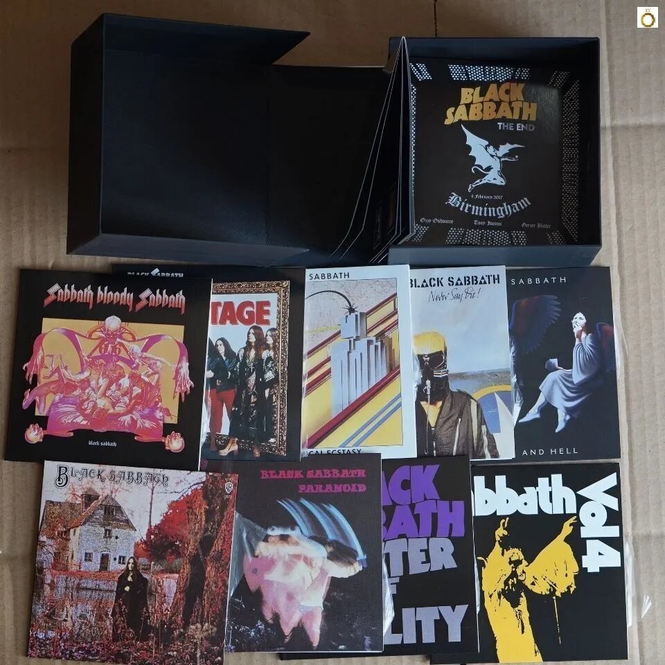 Black Sabbath: The Complete Studio Albums 1970-2017 Box Set CD (22 CD) - Heavy Metal — фото 1
