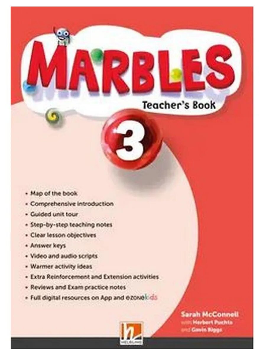 Marbles Teacher’s Book 3 + app + e-zonekids для учителя | Helbling Languages