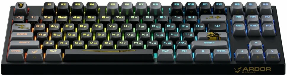 Клавиатура проводная + беспроводная ARDOR GAMING Wakizashi V2, механическая