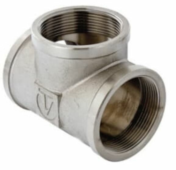 Фитинг резьбовой тройник 1/2"