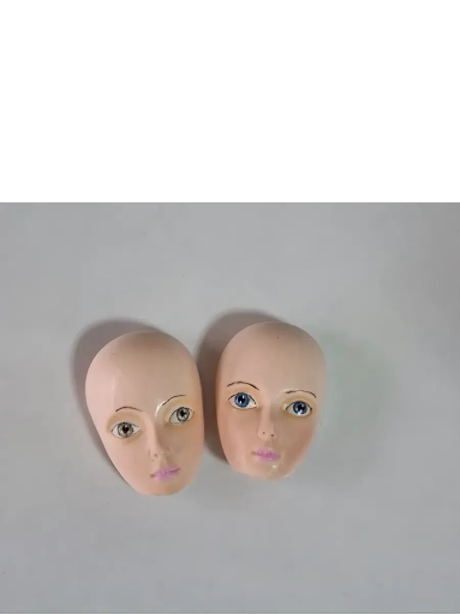 Набор лиц - 2 шт, для ватной игрушки