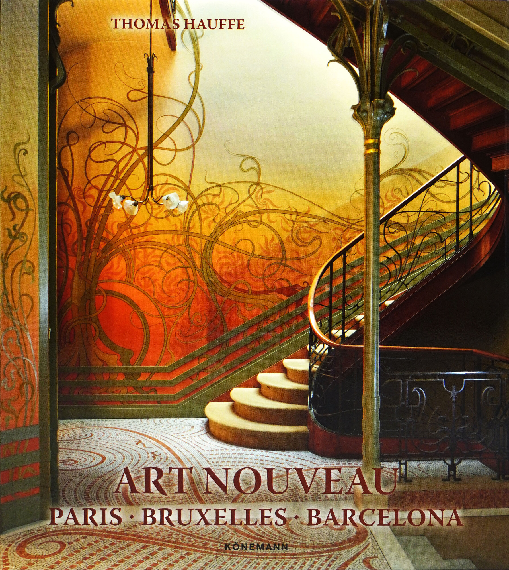 Art Nouveau: Paris, Bruxelles, Barcelona. Иллюстрированное исследование великих столиц модерна. Твёрдый переплёт