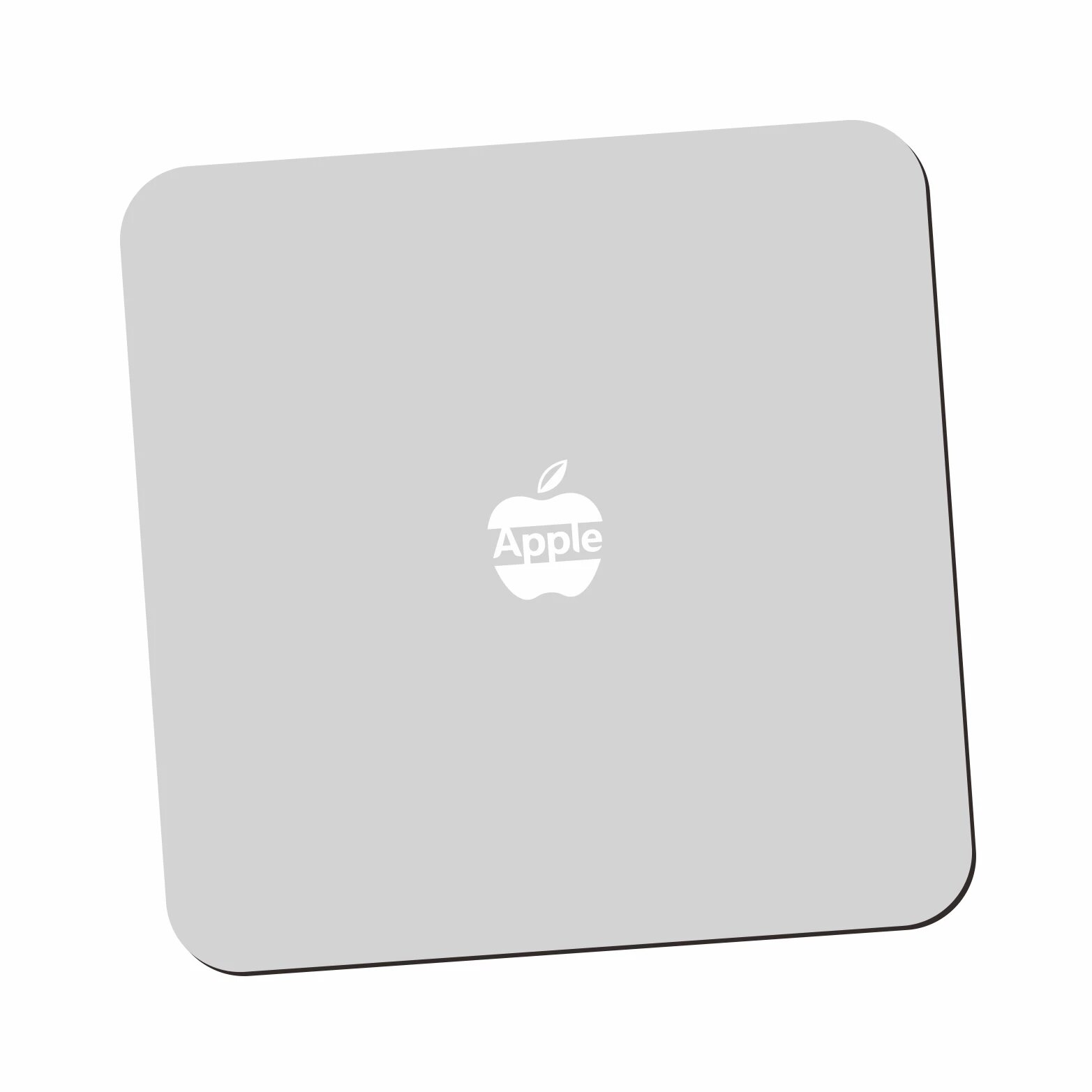 Коврик для мыши iMac Apple, простой и прочный настольный коврик для ноутбука, маленький, милый, резиновый коврик для