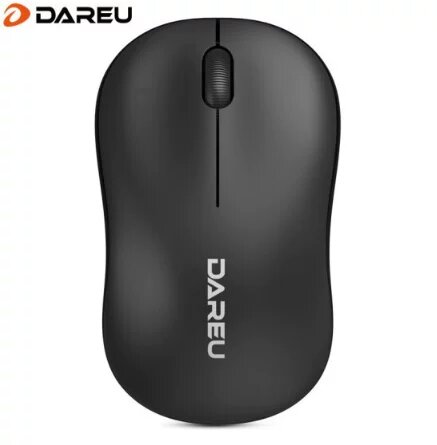 DareU LM106G беспроводная мышь 2.4G черная компактная эргономичная для офиса и домашнего использования
