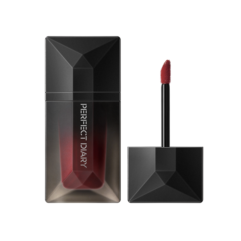 Кард Лип Лаквер Тинты женские PERFECT DIARY, оттенок 204 Rebel Black Qiao