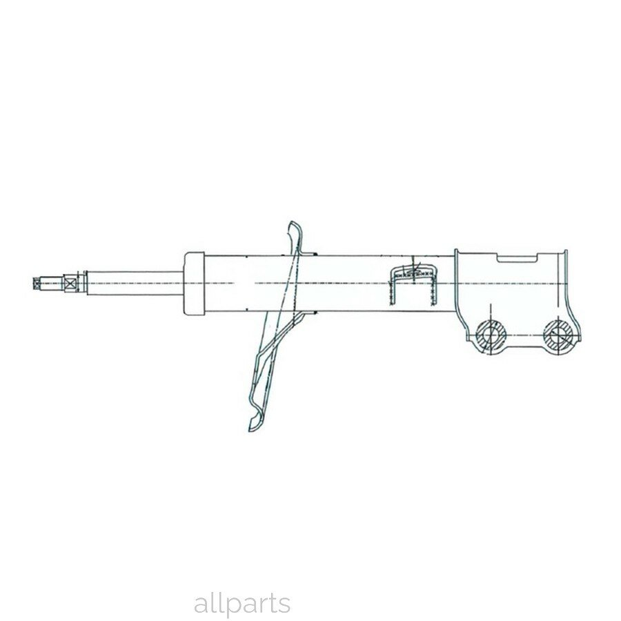 CTR GY0709G Амортизатор передний R CTR GY0709G