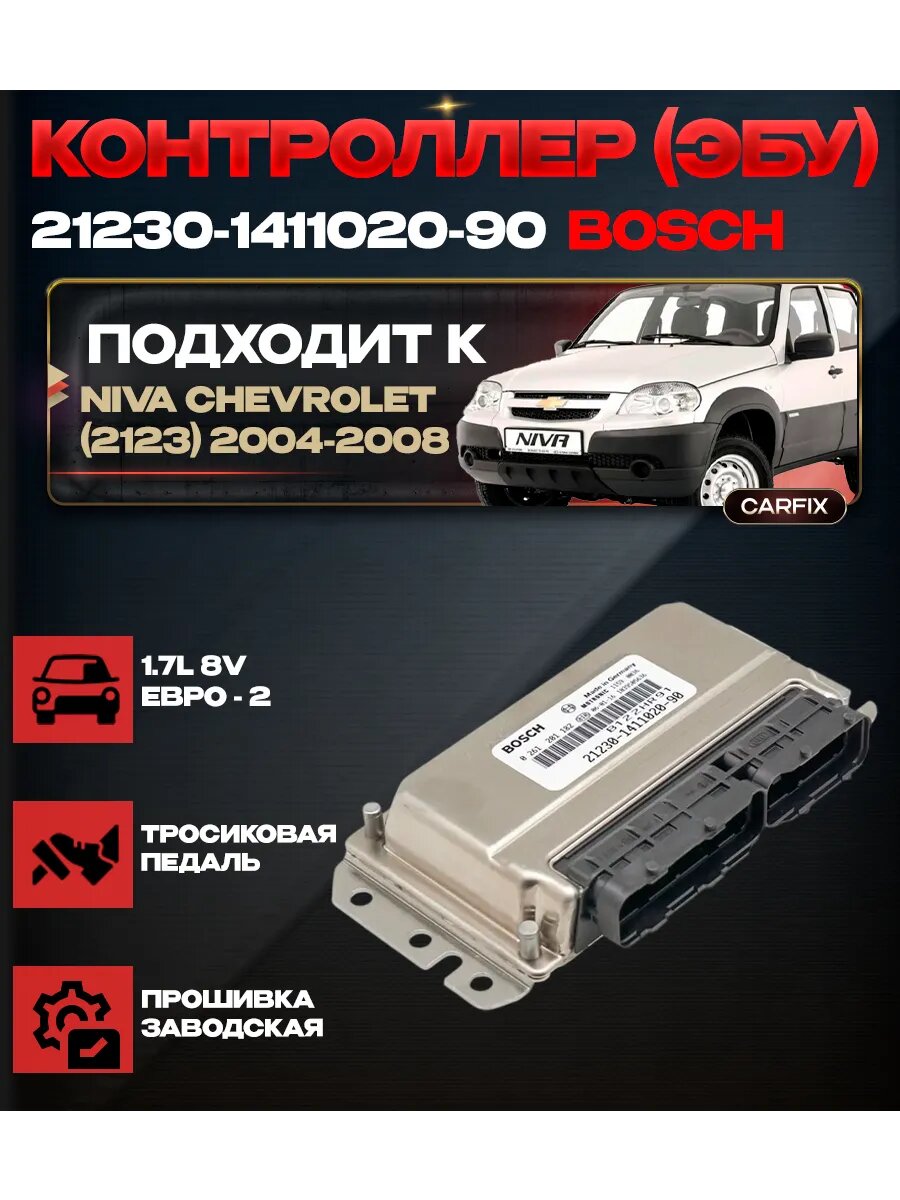 Блок управления двигателем нива шевроле