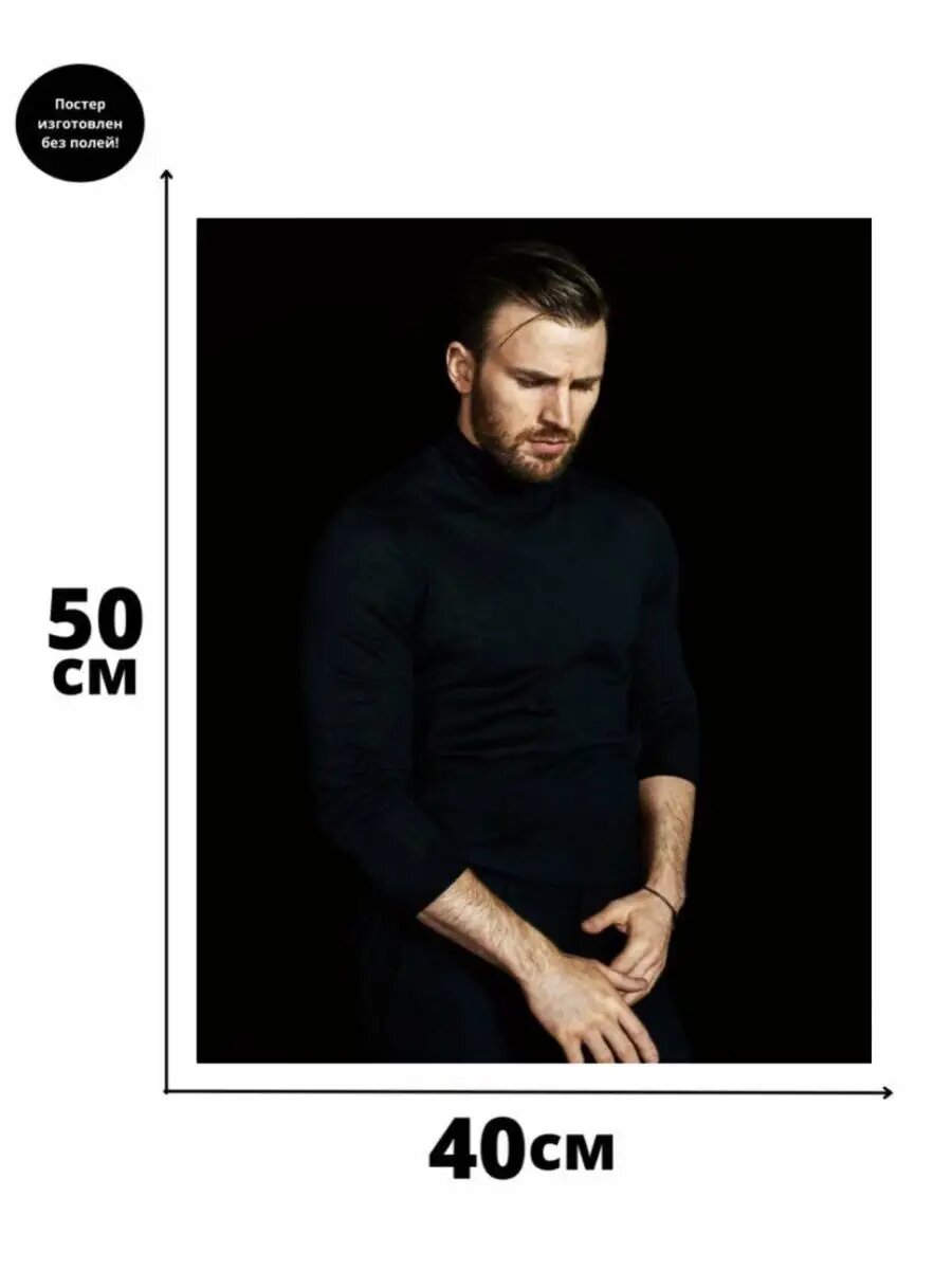 Постер Крис Эванс капитан Америка