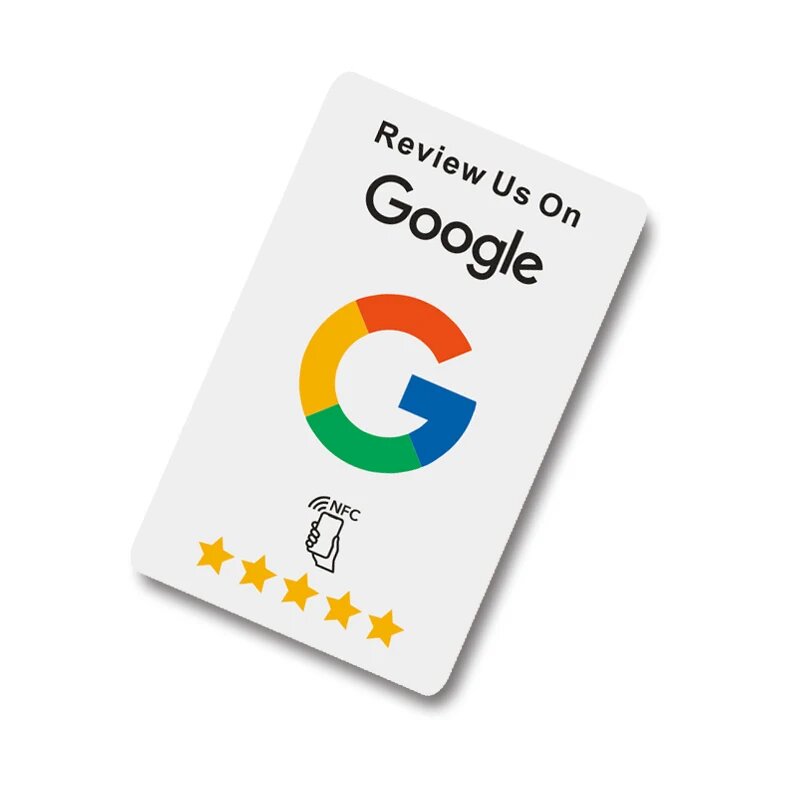 NFC-карты MochuaRFID для отзывов Google White