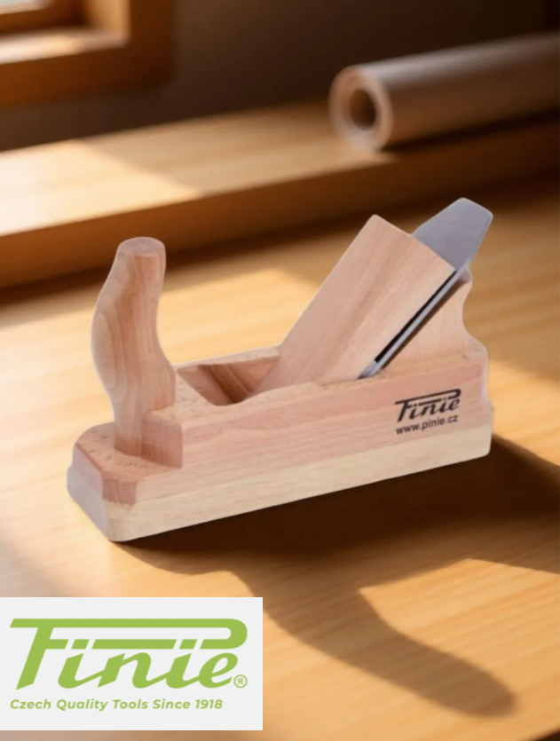 Рубанок двойной деревянный PINIE Classic (3-48C/S) нож 48мм, стружколом