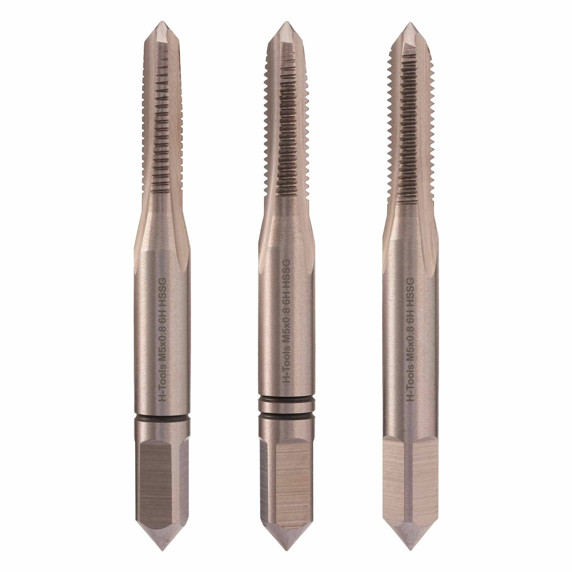 Набор метчиков из 3-х шт. H-Tools М5 шаг 0.8мм DIN352 HSS-G 230050HT