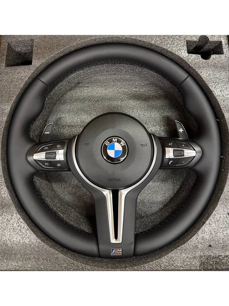 Руль M Bmw M3 f30 f20 F25m руль без подогрева Черная строчка