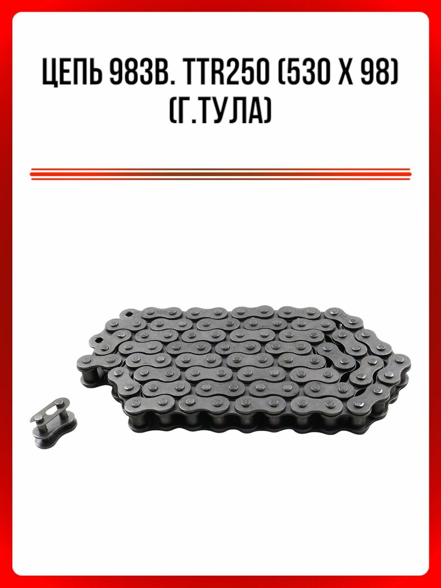 Цепь 98зв. TTR250 (530*98) (г. Тула)