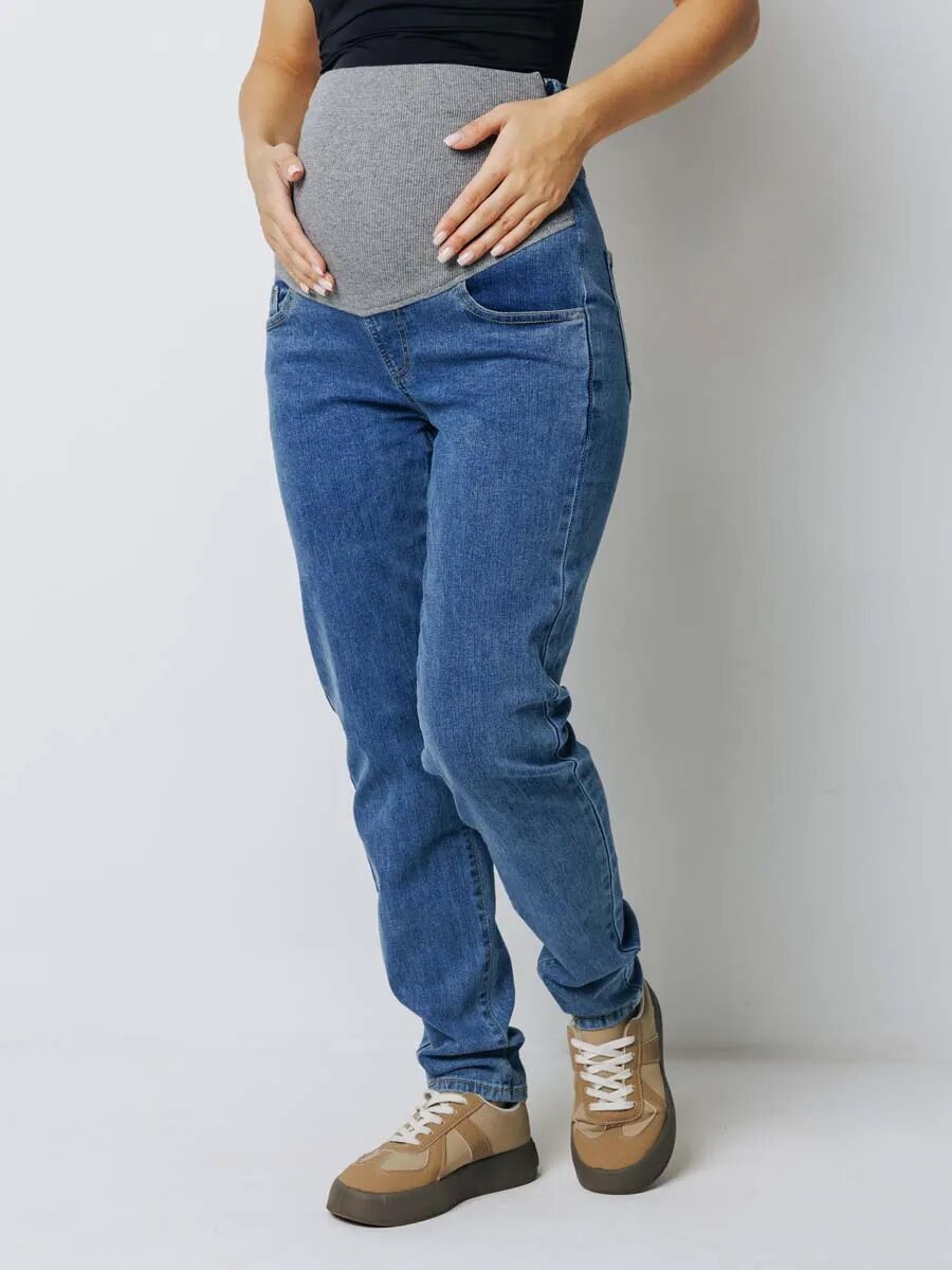 Джинсы мом 
