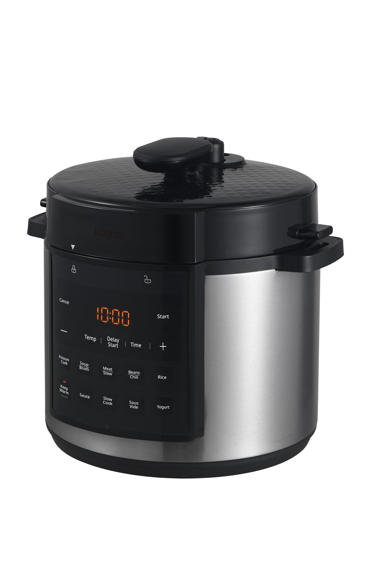 Мультиварка-скороварка Midea MPC-6042, 6 л, серебристый, черный