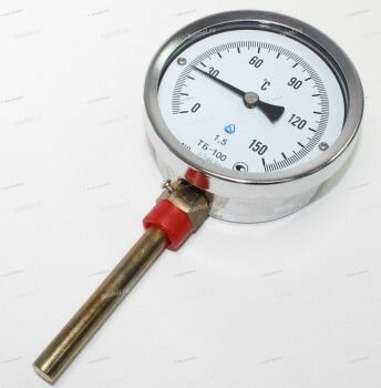 Термометр ТБ-100-100 0+150-1,5-Р ТУ У 33.2-14307481-033:2005