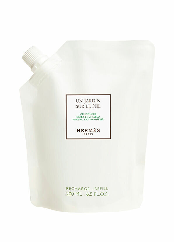 Сменный блок HERMÈS Un Jardin sur le Nil 200 мл | Для душа и волос | Унисекс | Свежесть, утончённость, уход