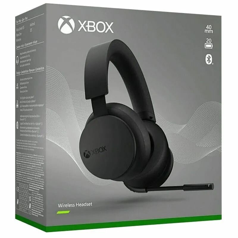 Игровые наушники, беспроводная гарнитура Xbox Wireless Headset, Черная. (rev.2/2024)