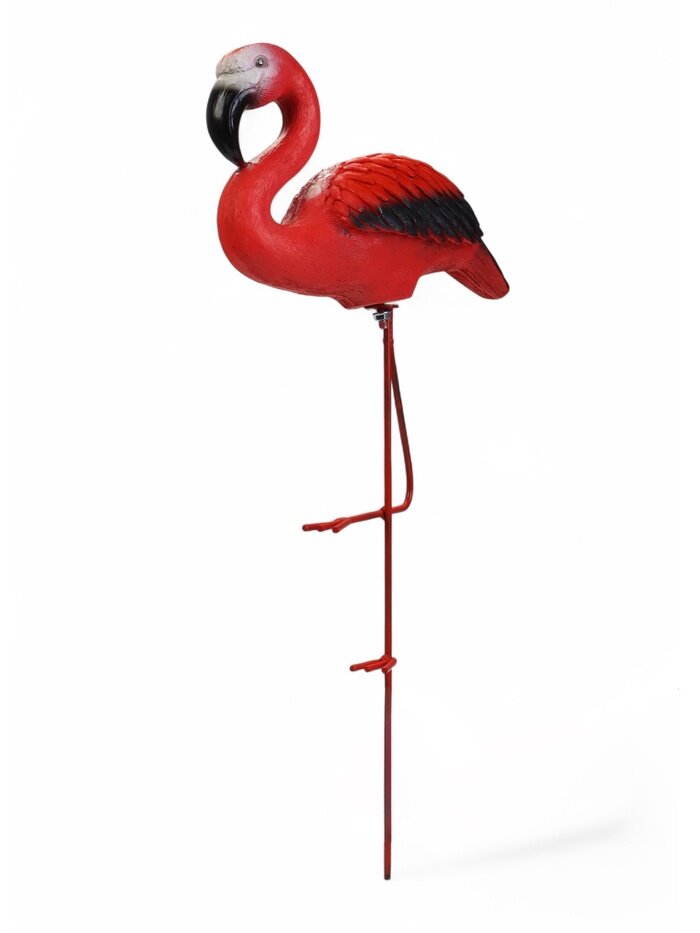 Садовая фигура из полистоуна «Фламинго», 92×32×13 см