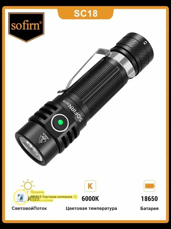 Sofirn Фонарь-прожектор