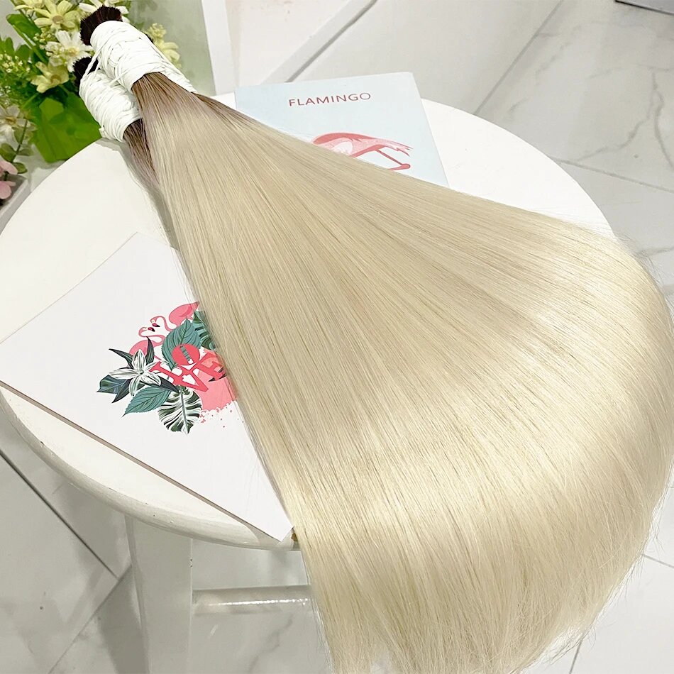 Натуральные волосы Shinehair, прямые, индийские, 100 г