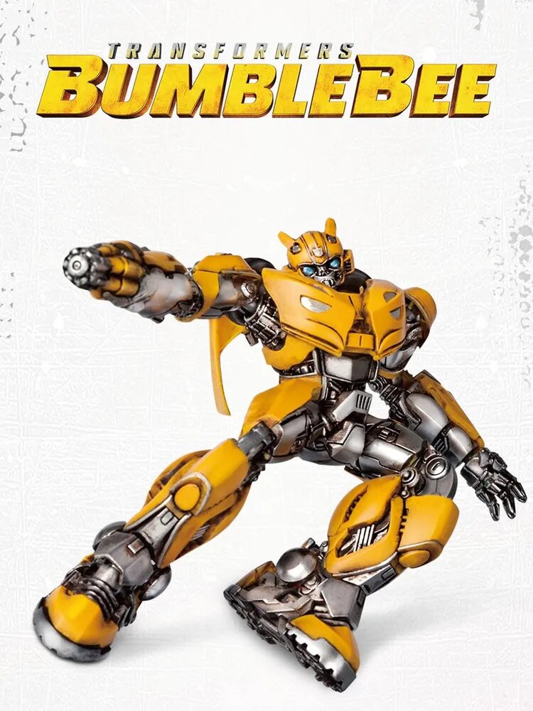 Сборная модель робота Transformers Bumblebee из ABS пластика, масштаб 1:10, для взрослых и детей — фото 1