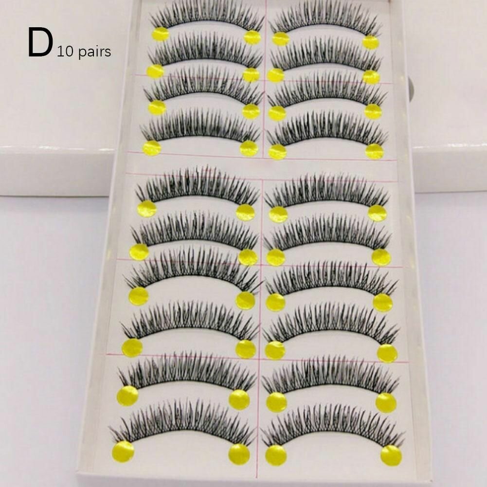 Ресницы для игрушек и кукол набор 10 пар