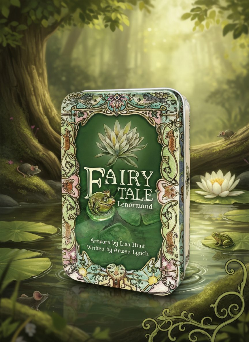 Карты Таро "Fairy Tale Lenormand in a Tin" US Games / Сказочное Ленорман 63462 US Games Systems