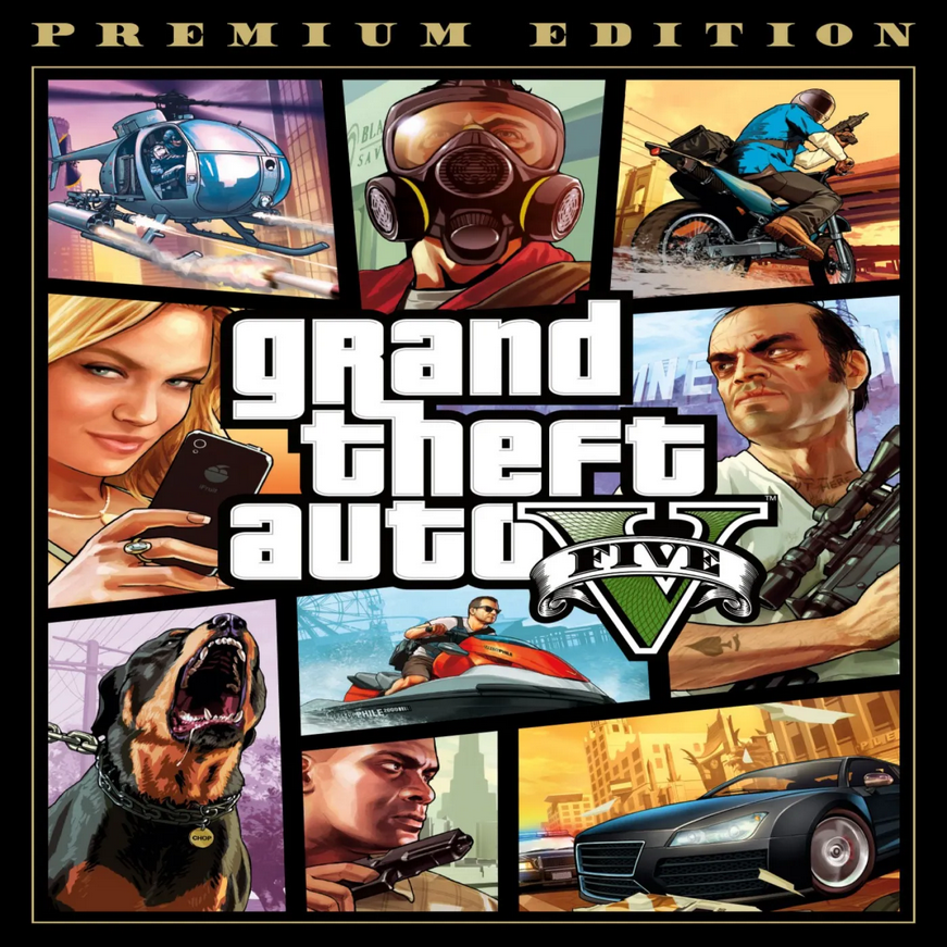 Игра Grand Theft Auto V: Premium Edition, для Xbox One, Xbox Series X/S, электронный ключ