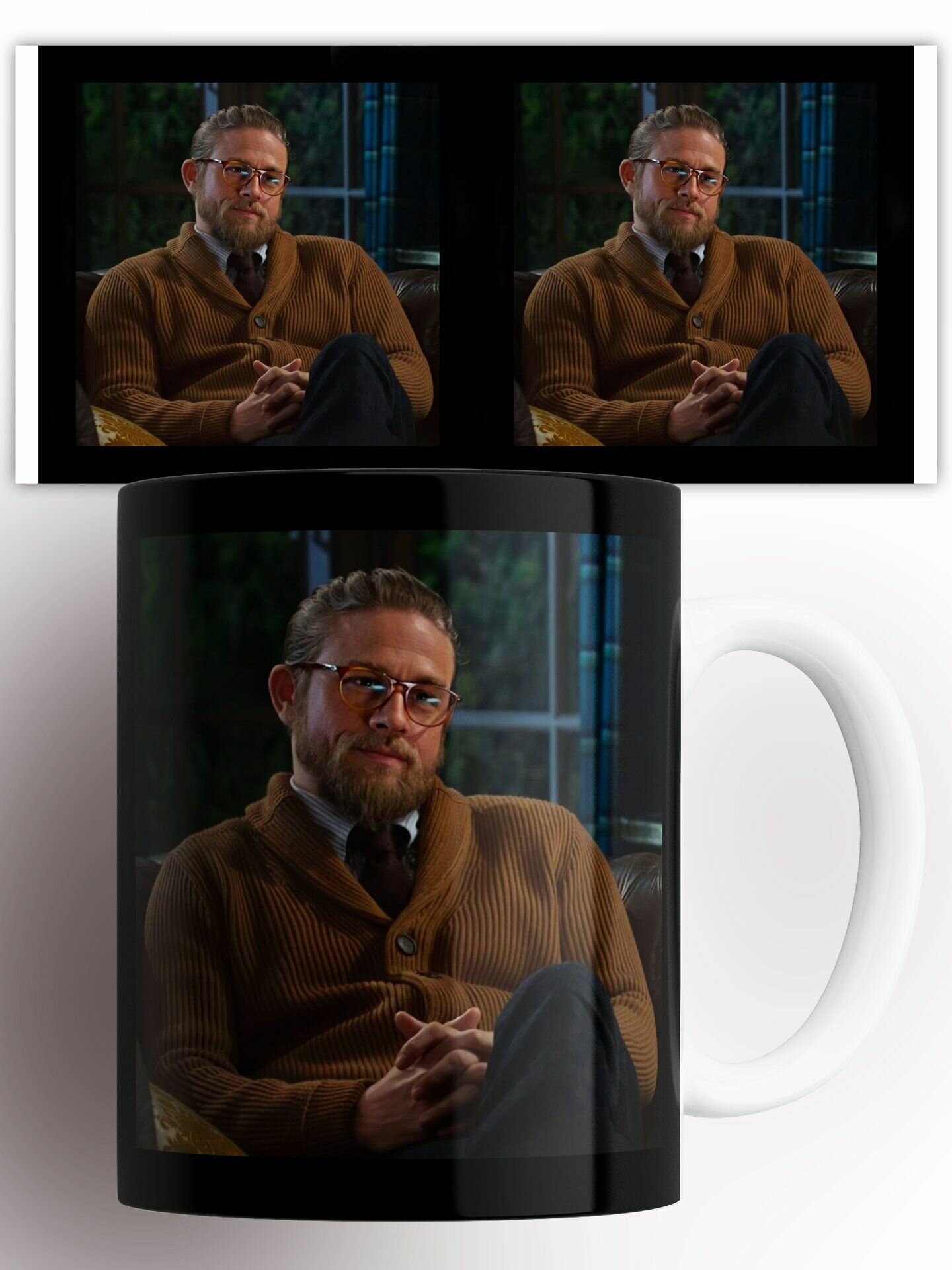 Кружка Джентельмены Реймонд Смит в свитерке 330 мл