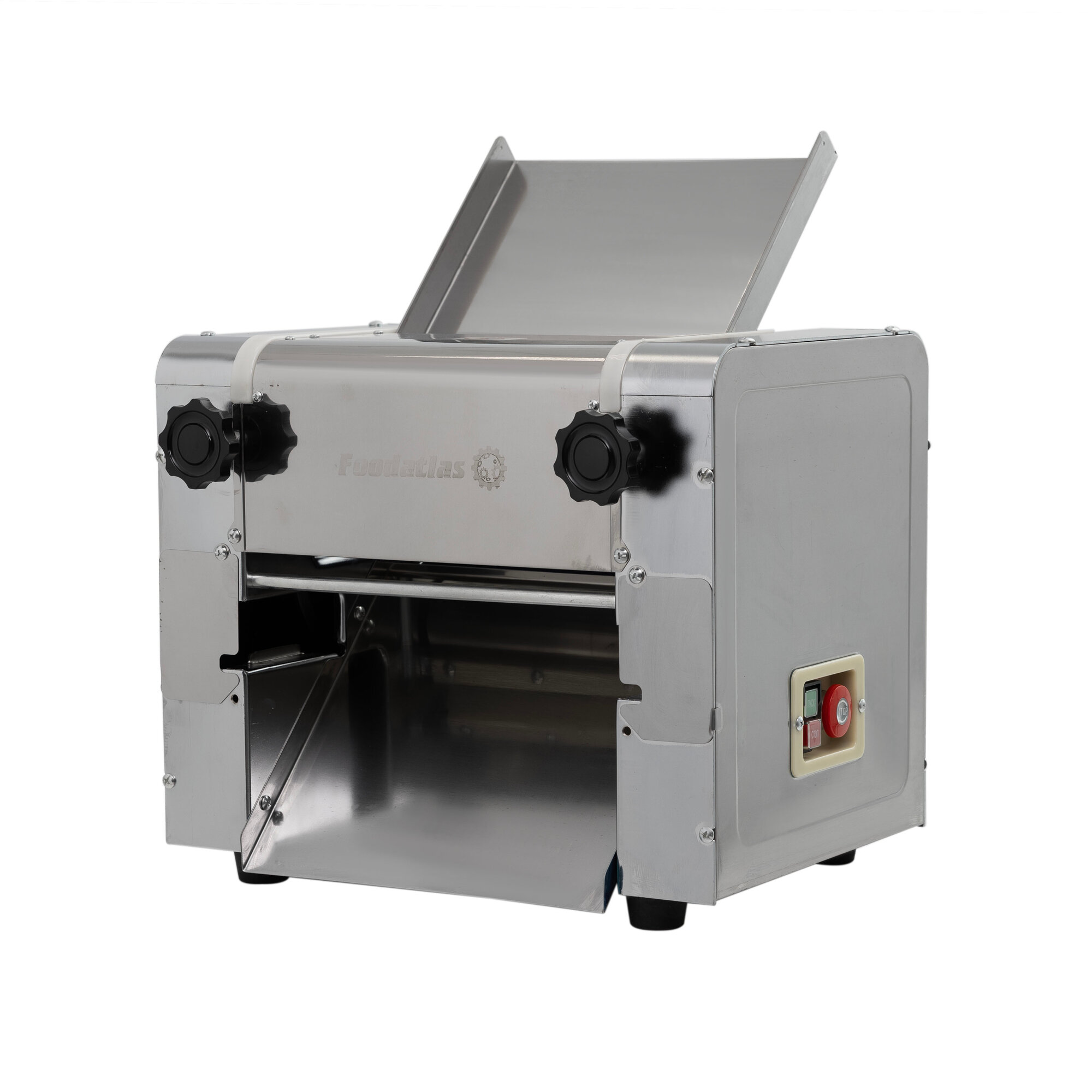 Тестораскатка - лапшерезка электрическая Foodatlas FA-300SS (Без ножа в комплекте)