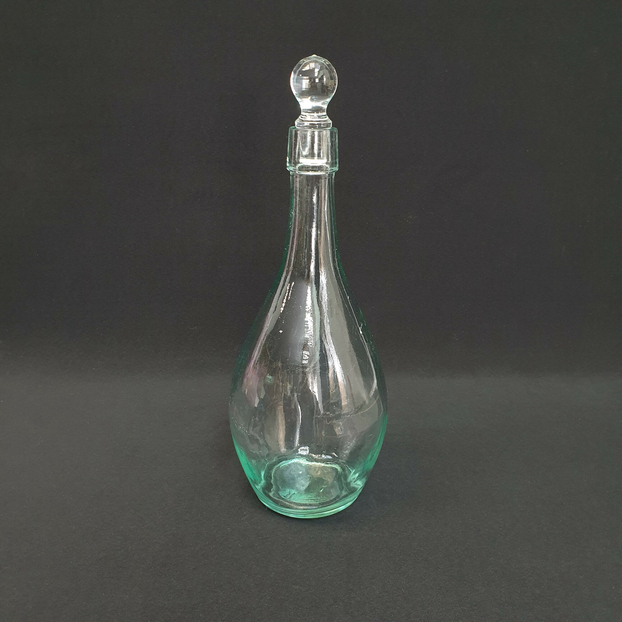 Винтажный штоф графин, стекло 1.1 л, СССР
