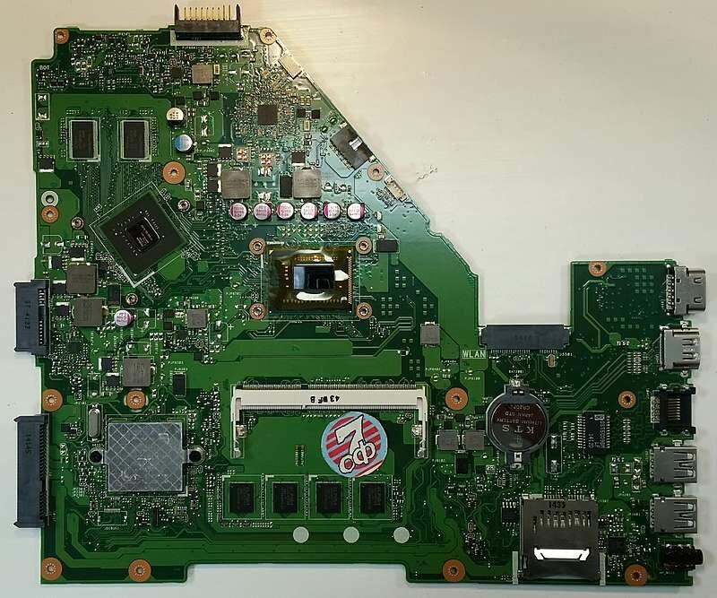 Материнская плата ноутбука Asus X550VL i3-3110M DIS