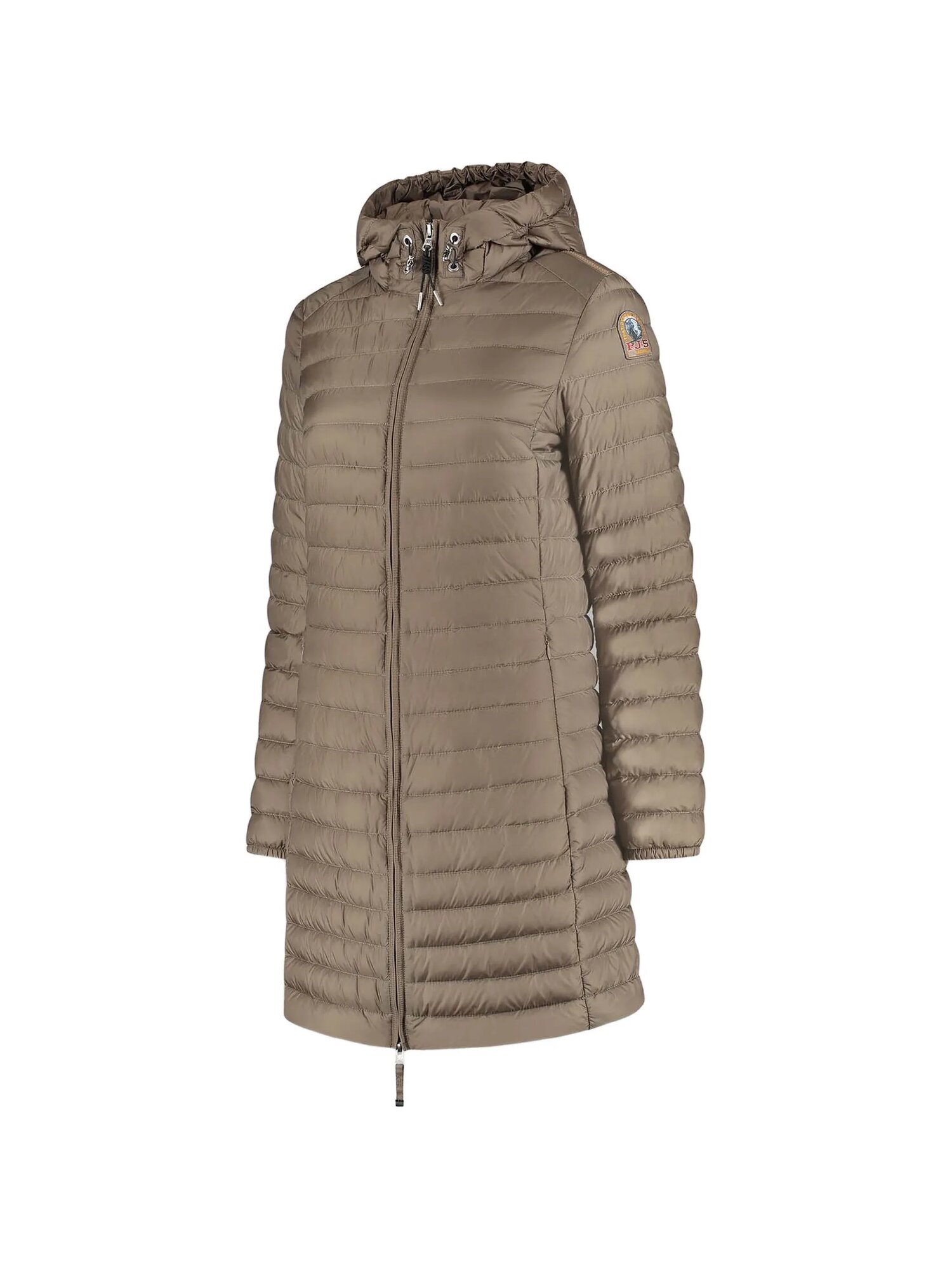 Куртка Parajumpers Meredith hooded quilted jacket, размер 42, brown — фото 1