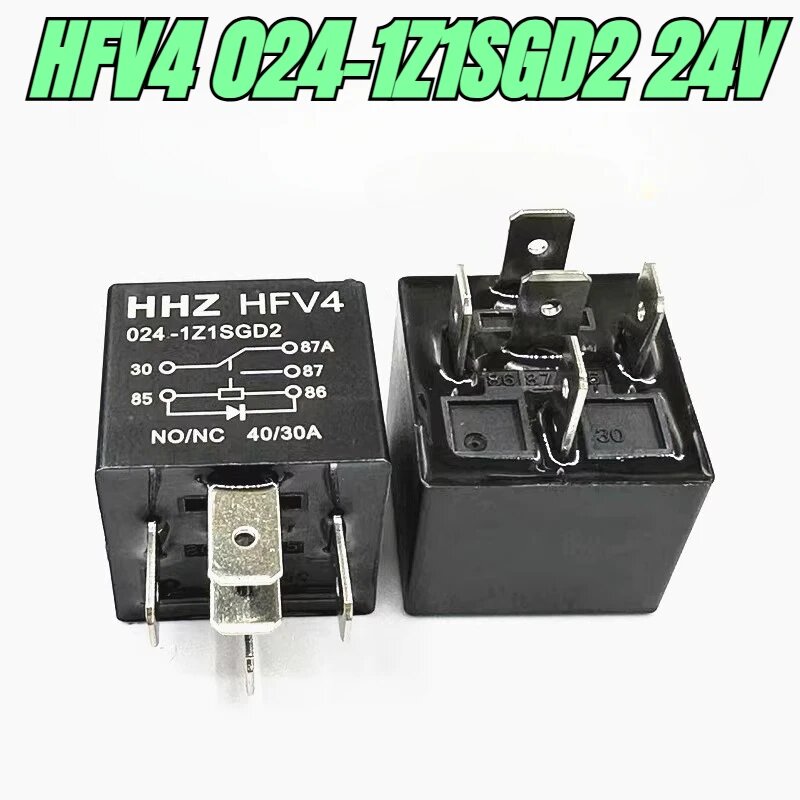Автомобильное реле HHZ HFV15 24В 5 контактов
