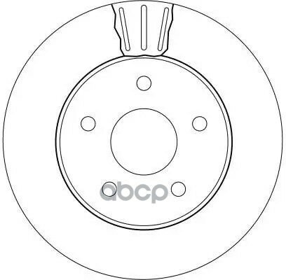 Диск тормозной передн JEEP: CHEROKEE 88-, GRAND CHEROKEE II 99-, GRAND CHEROKEE III 05- TRW арт. DF4170 — фото 1