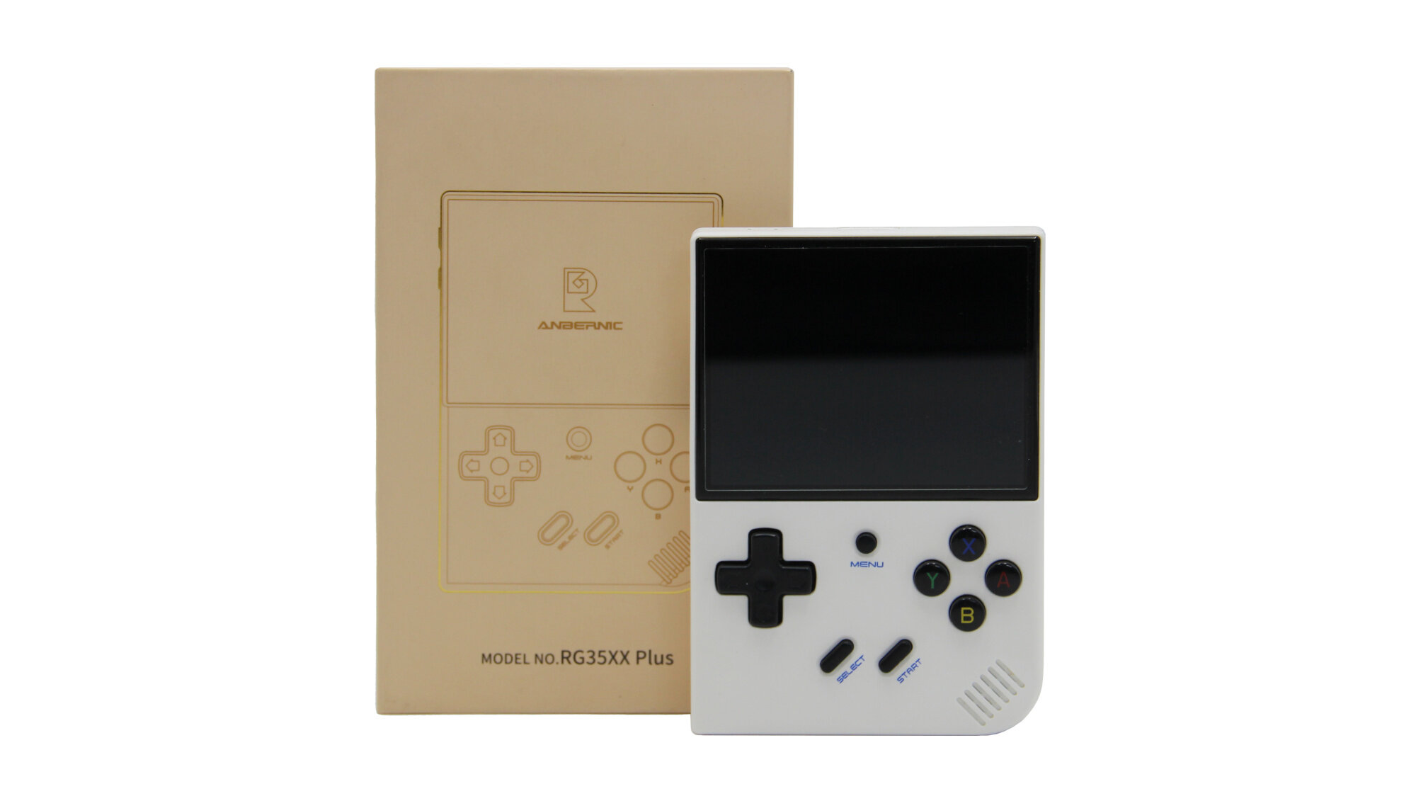 Игровая приставка Anbernic RG35XX Plus 64Gb White (в коробке)