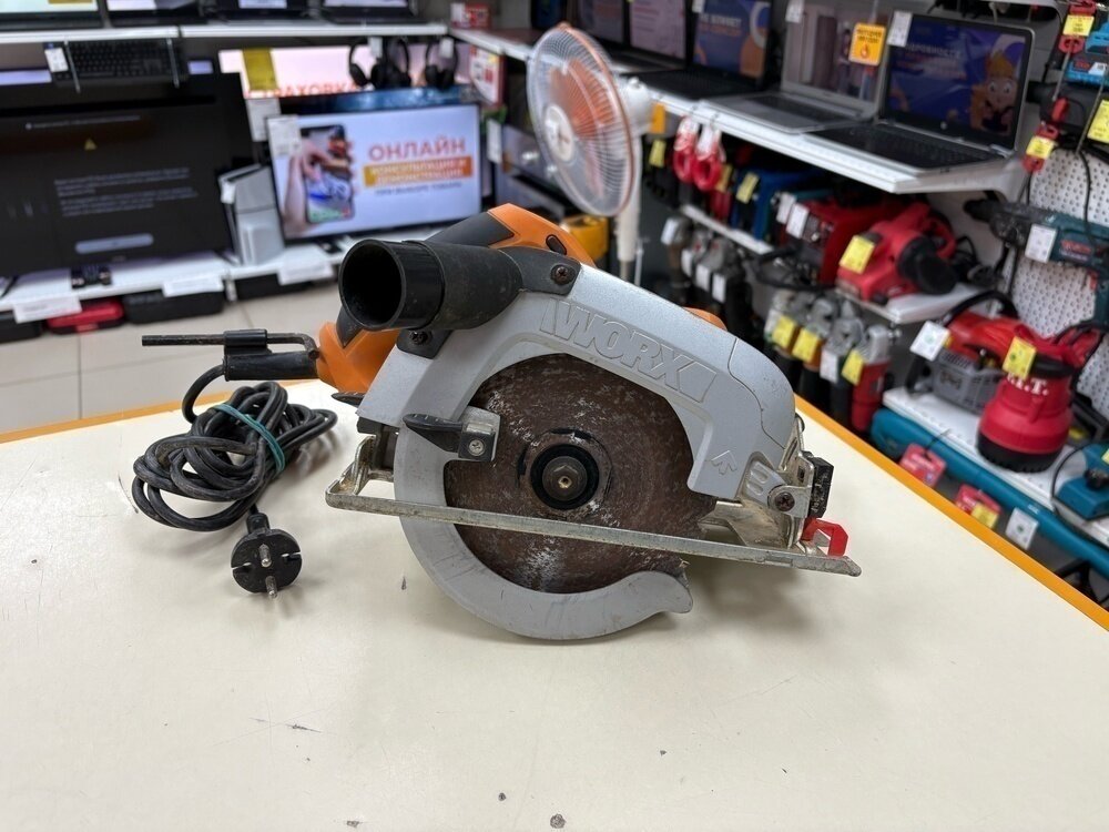 Дисковая пила циркулярная электрическая WORX WX425, 1200Вт,