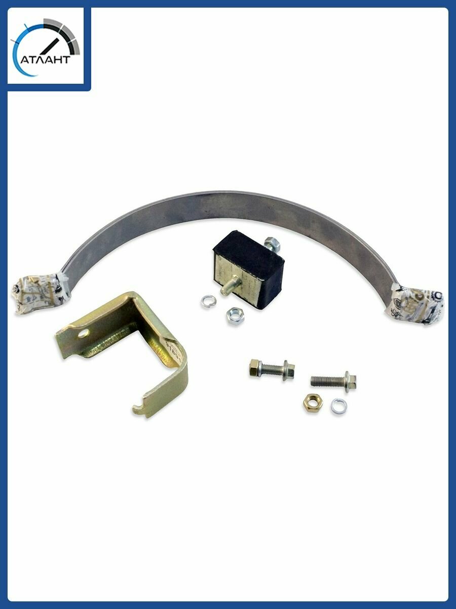 Metalpart Р/К крепления глушителя подходит на Патриот инжектор (хомут, подушка, кронштейн, болты, гайки, шайбы) (812005) арт. MP-N-003