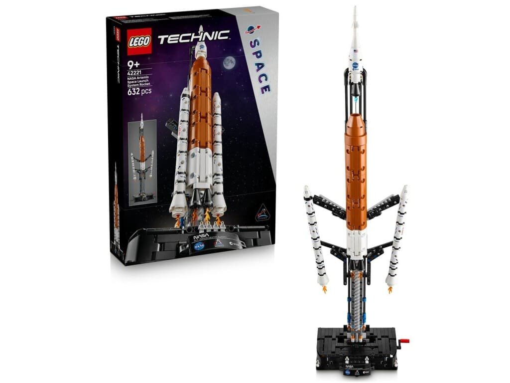 Конструктор LEGO TECHNIC 42221 NASA Artemis Space Launch System Rocket Ракета-носитель NASA Artemis Space Launch System