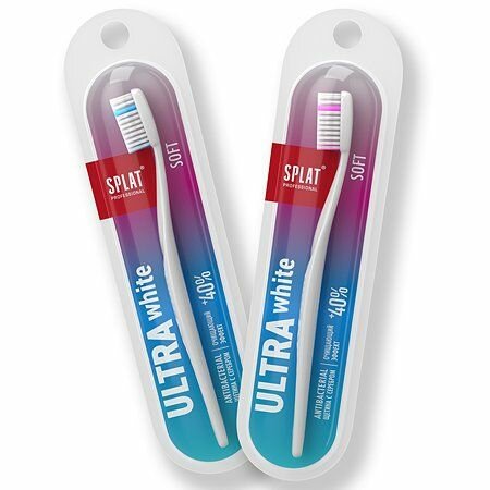 Зубная щетка SPLAT Professional, Ultra white, мягкая