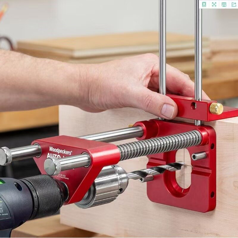 Эксклюзивный кондуктор Woodpeckersllopi324 для вертикального сверления под углом 90 градусов