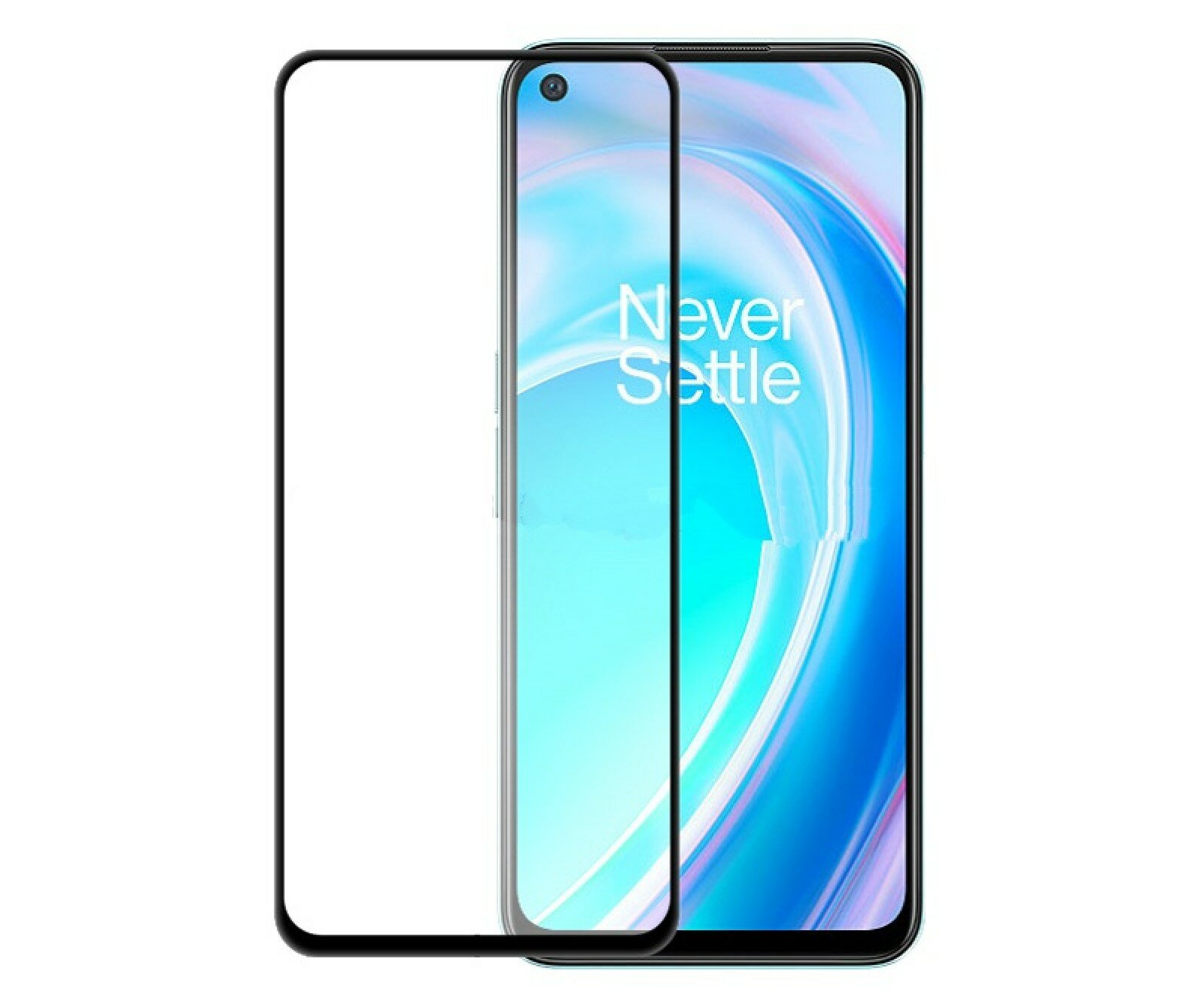 Защитное стекло MyPads 3D/5D для OnePlus Nord CE 3 Lite 5G и Nord N30 с закругленными изогнутыми краями