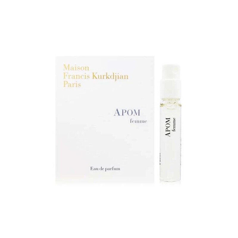 Парфюмерная вода Maison Francis Kurkdjian Apom Pour Femme миниатюра 2 мл / Пробник Апом Пур Фам / Частица меня