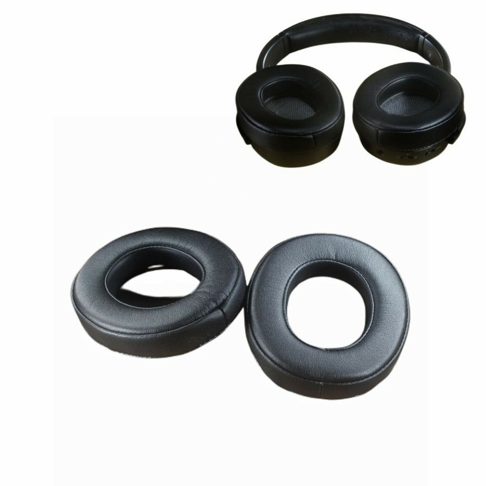 Амбушюры MyPads из кожи для наушников Beyerdynamic Lagoon ANC, овальные, черные