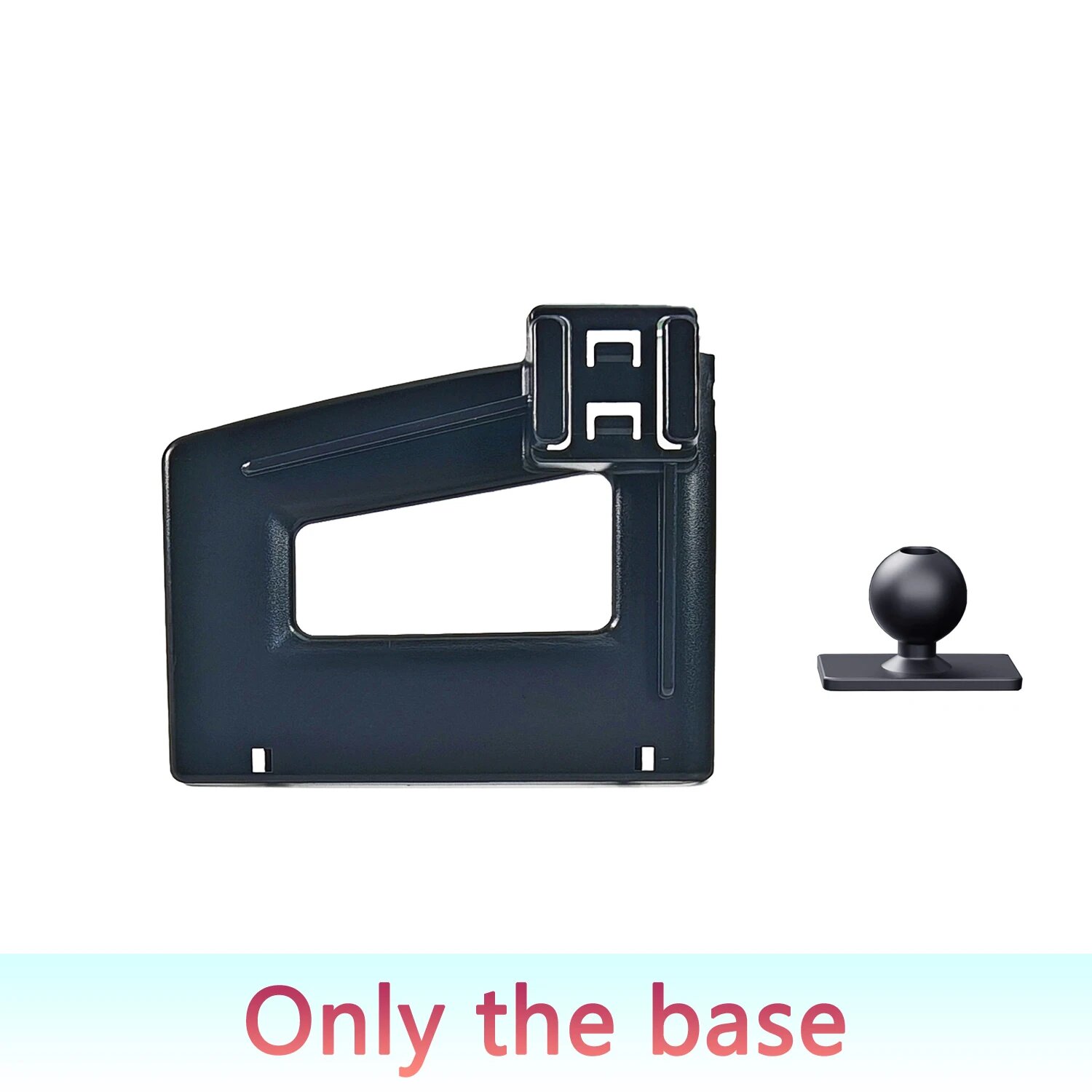 Держатель телефона для Mitsubishi Pajero 2011-2022, база, цвет: Only base no holder
