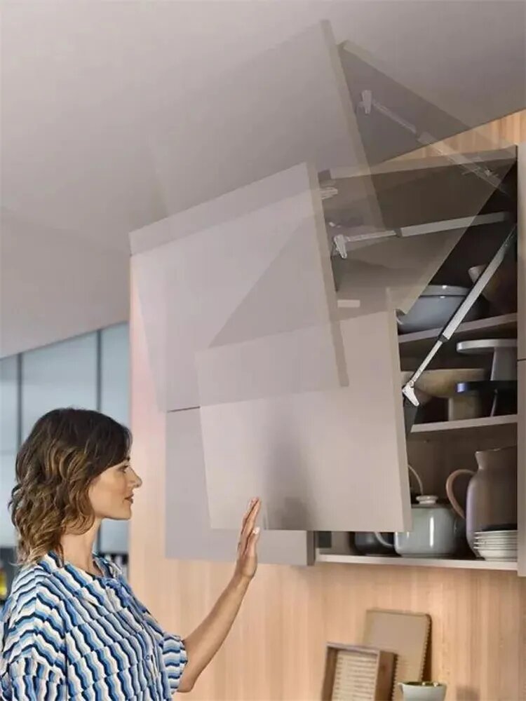 Демпфер мебельный Blum AVENTOS HF top 25/39 серый подъемный механизм для кухонных фасадов — фото 1